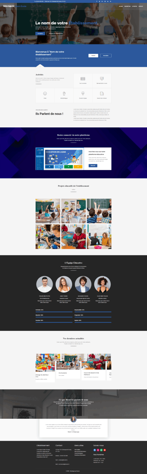 edums - Education Management System basé sur le cloud